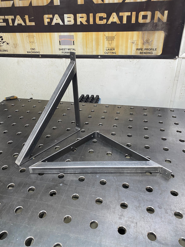 Heavy Duty Bracket For Heavy Loads Floating Desk Table Sink Wall ...
