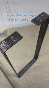 Console Table Leg, Hallway Metal Furniture Base, Feet Bench Desk Stand ...